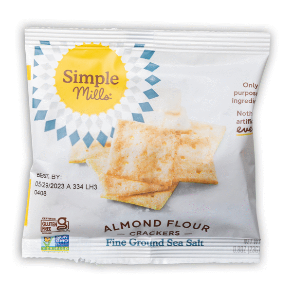 Simple Mills Crackers 1.25 oz | Juice Junkies